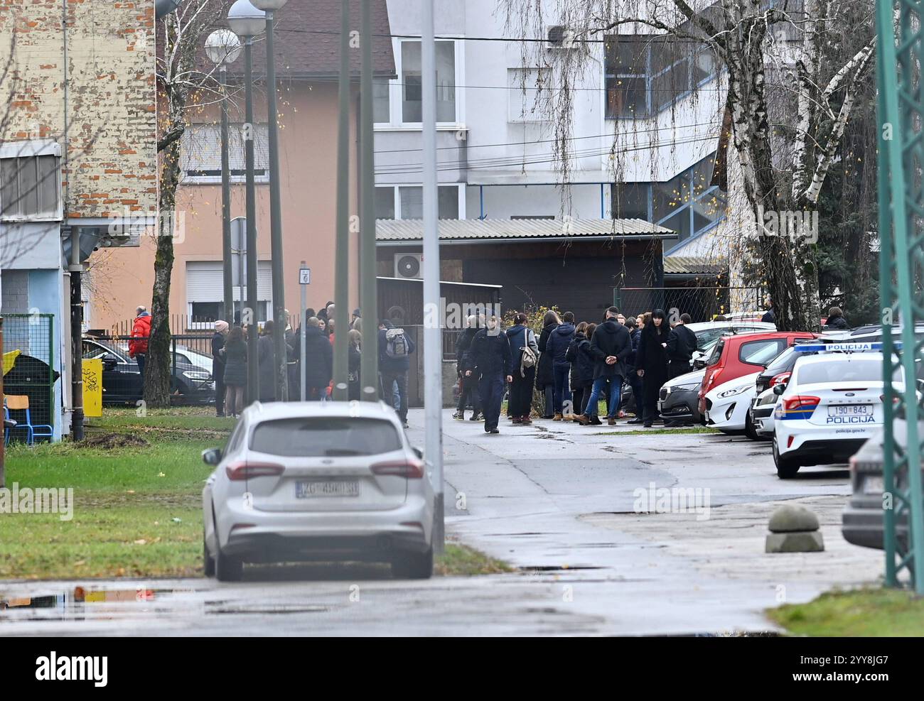 Croatia, Zagreb, 201224. Knife attack in Precko elementary school in ...