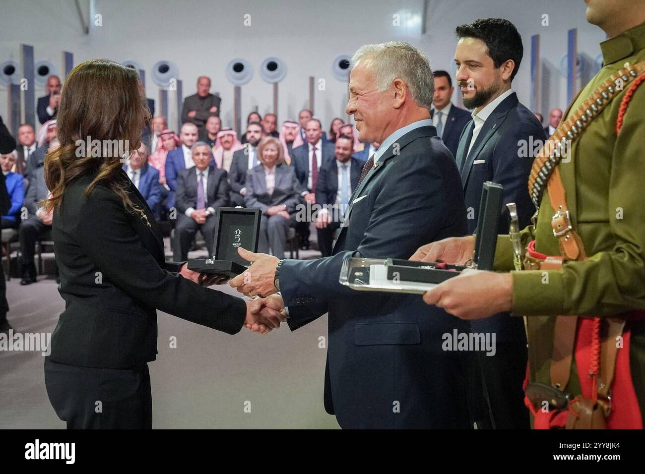 King Abdullah II of Jordan receives Christian and Islamic religious ...