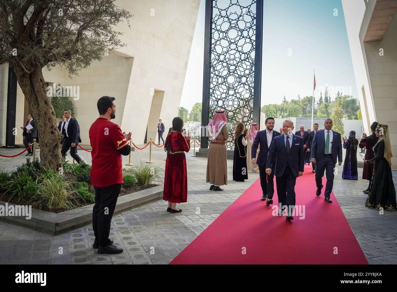 King Abdullah II of Jordan receives Christian and Islamic religious ...