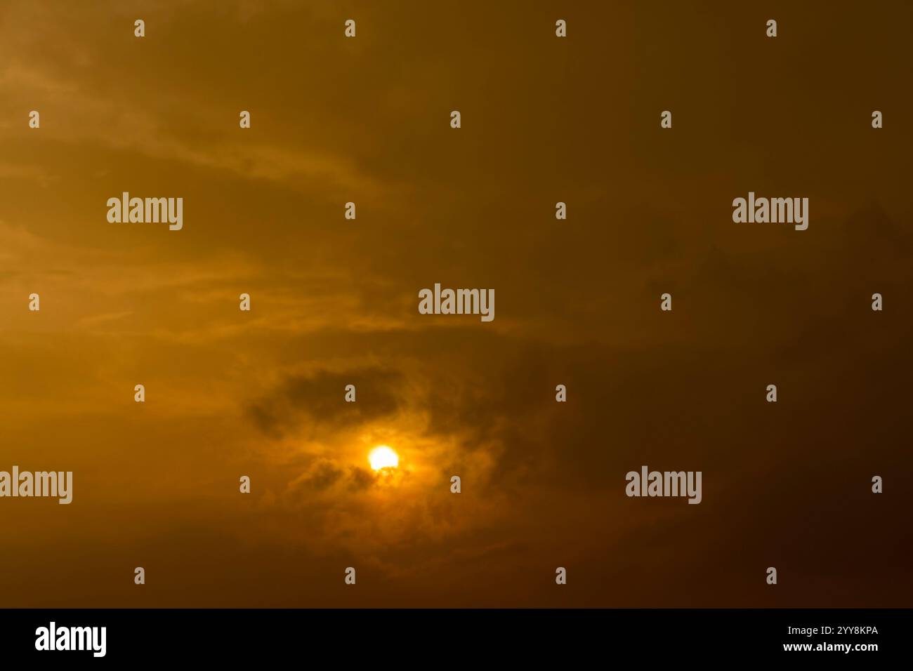 Sunlight Refraction Netherlands Spring Sunset Refraction & Mirages