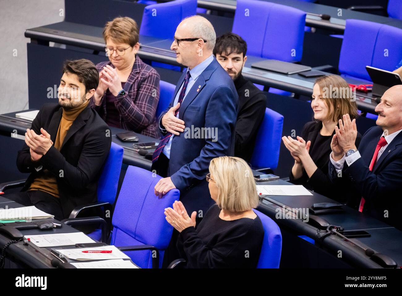 Berlin, Germany. 20th Dec, 2024. Michael Gerdes (SPD, M), Member of the ...