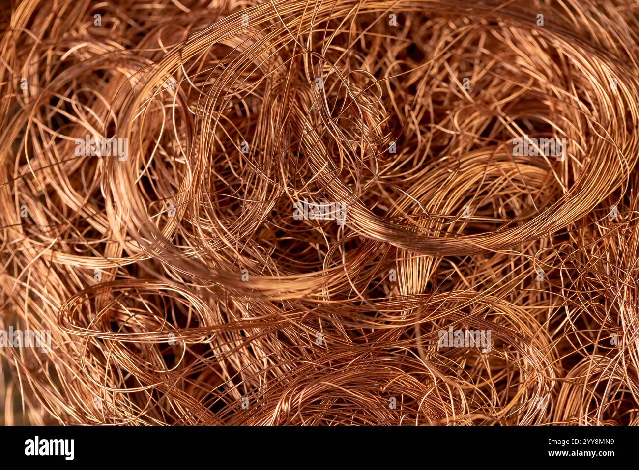 copper wire after use, the wire is worn out with different effects of ...