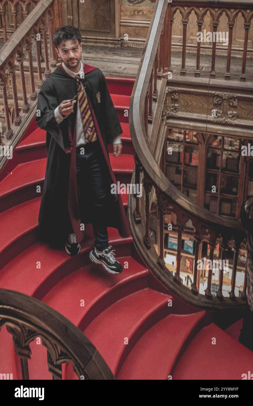 Exploring the stunning staircase of Livraria Lello, where the magic of ...