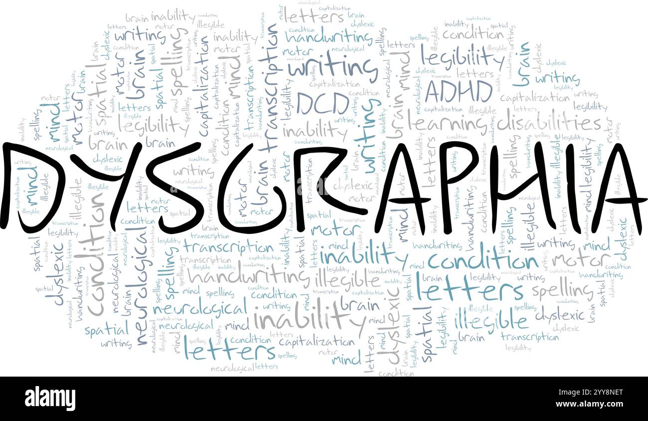Dysgraphia hi-res stock photography and images - Alamy