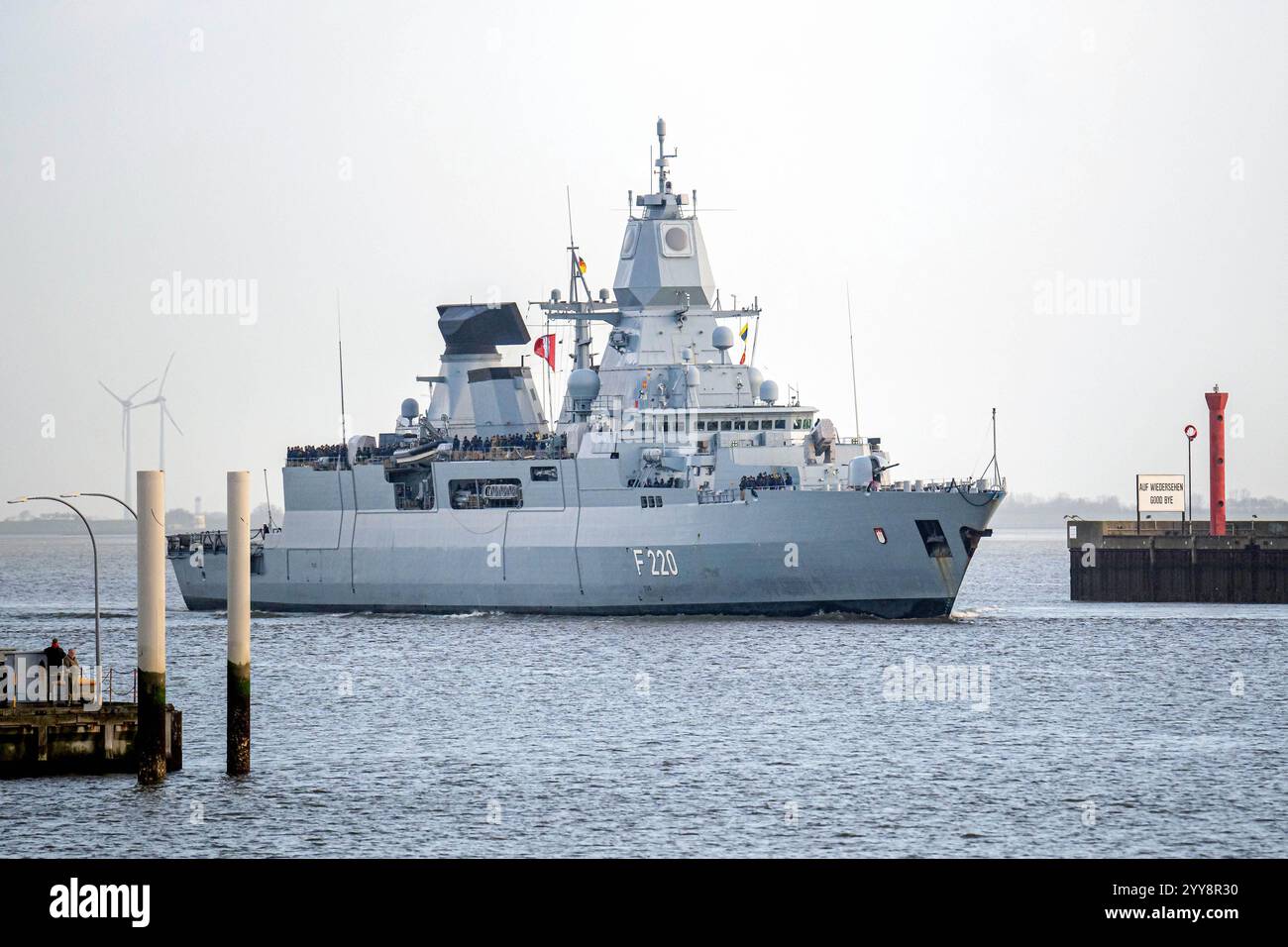 German frigate hi-res stock photography and images - Alamy