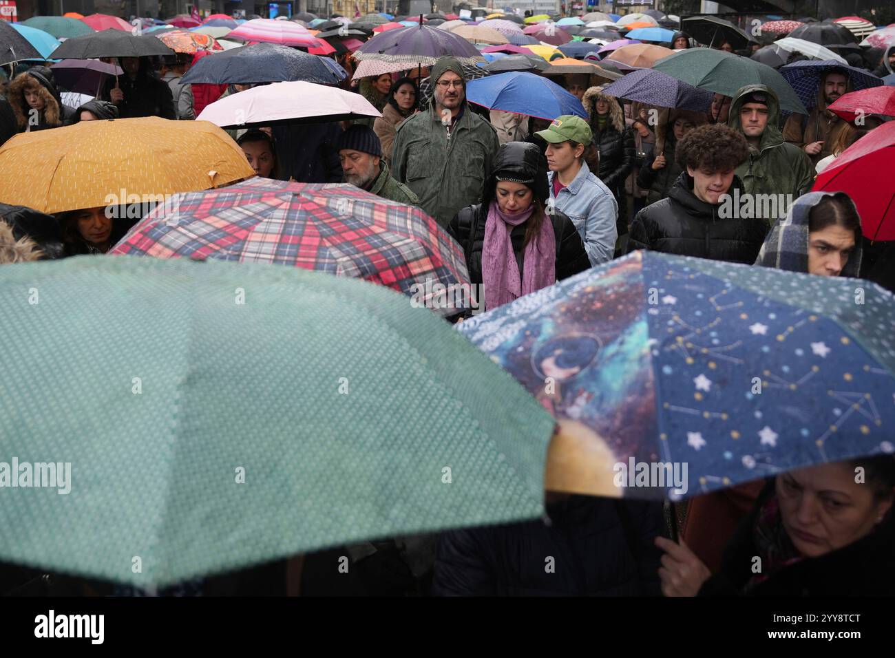 People stopping traffic, stand in silence during ongoing protests that ...