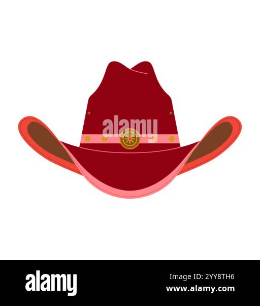 Wild West elements in modern decoration style. Western-themed vector ...