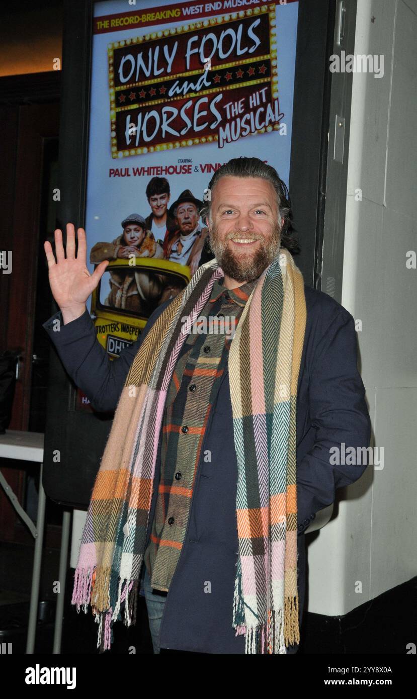 Tom Bennett at the "Only Fools and Horses The Musical" gala night ...