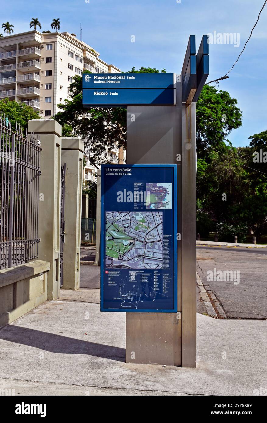 RIO DE JANEIRO, BRAZIL - December 13, 2024: Map with tourist ...