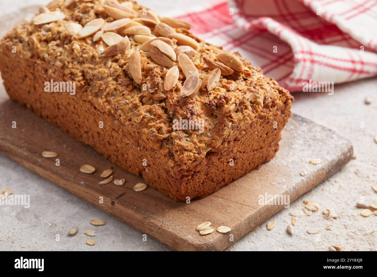 Homemade Seed Bread Stock Photo - Alamy