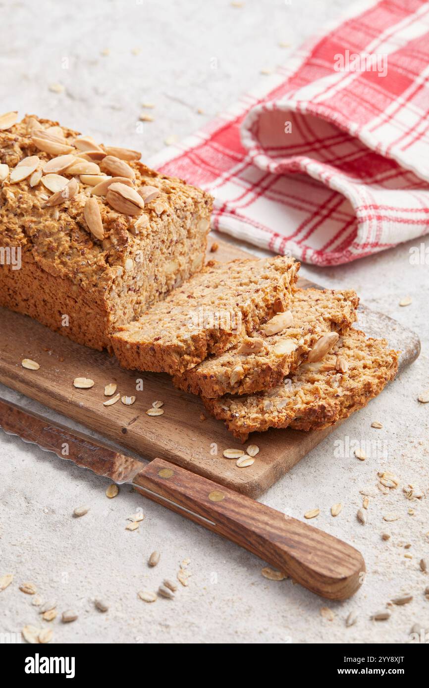 Homemade Seed Bread Stock Photo - Alamy