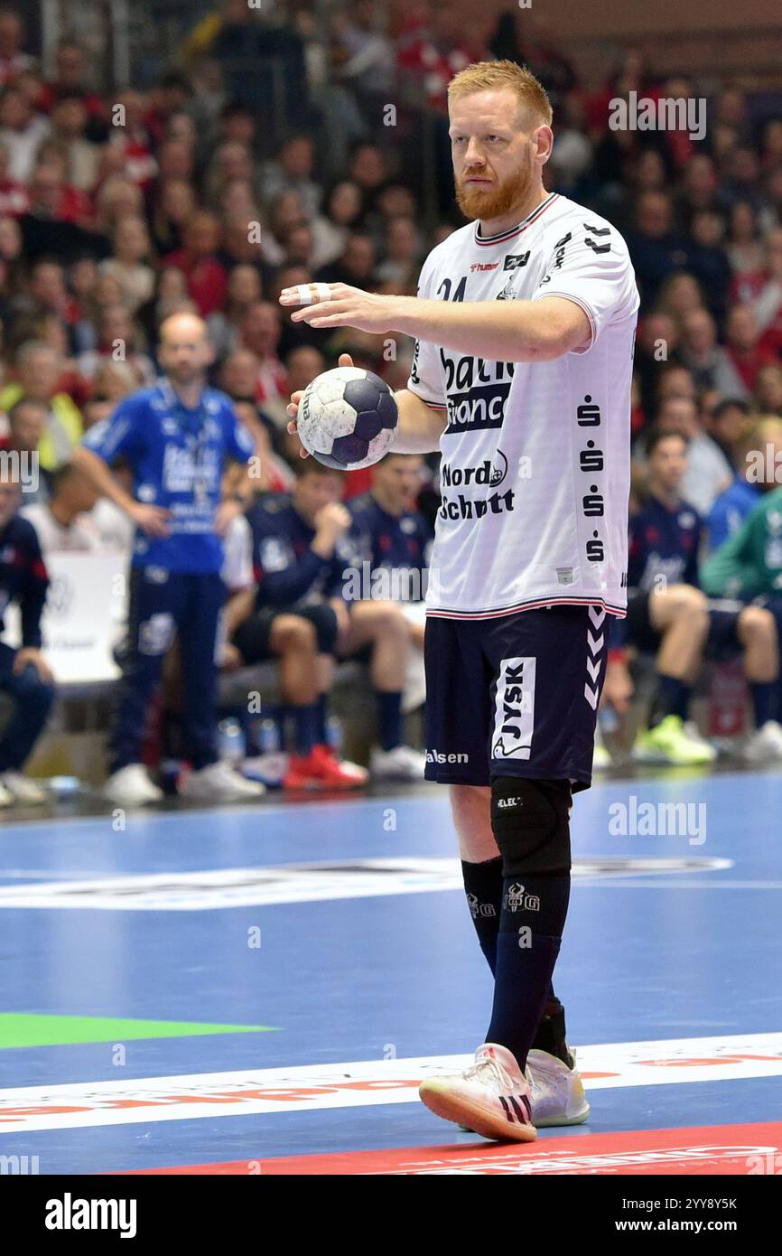 Jim Gottfridsson (SG Flensburg-Handewitt, #24) , GER, MT Melsungen - SG ...