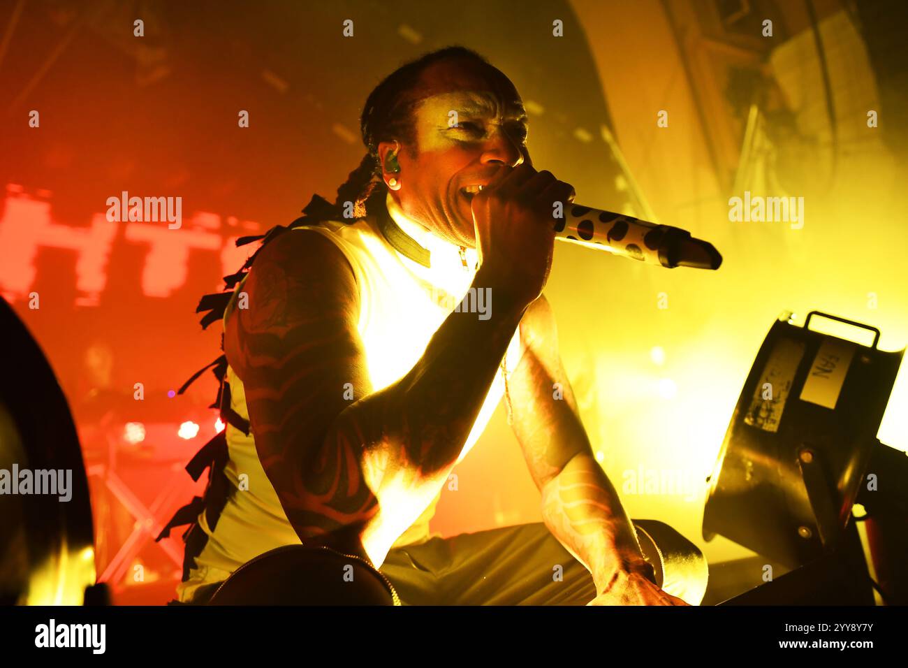 UK. 19th Dec, 2024. LONDON, ENGLAND - DECEMBER 19: Maxim (Keith Andrew Palmer) of 'The Prodigy ...