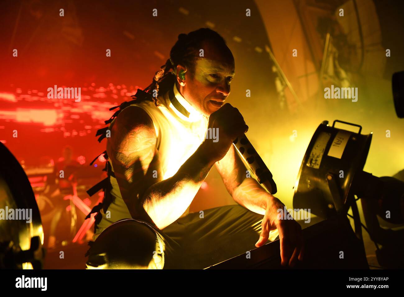UK. 19th Dec, 2024. LONDON, ENGLAND - DECEMBER 19: Maxim (Keith Andrew Palmer) of 'The Prodigy ...