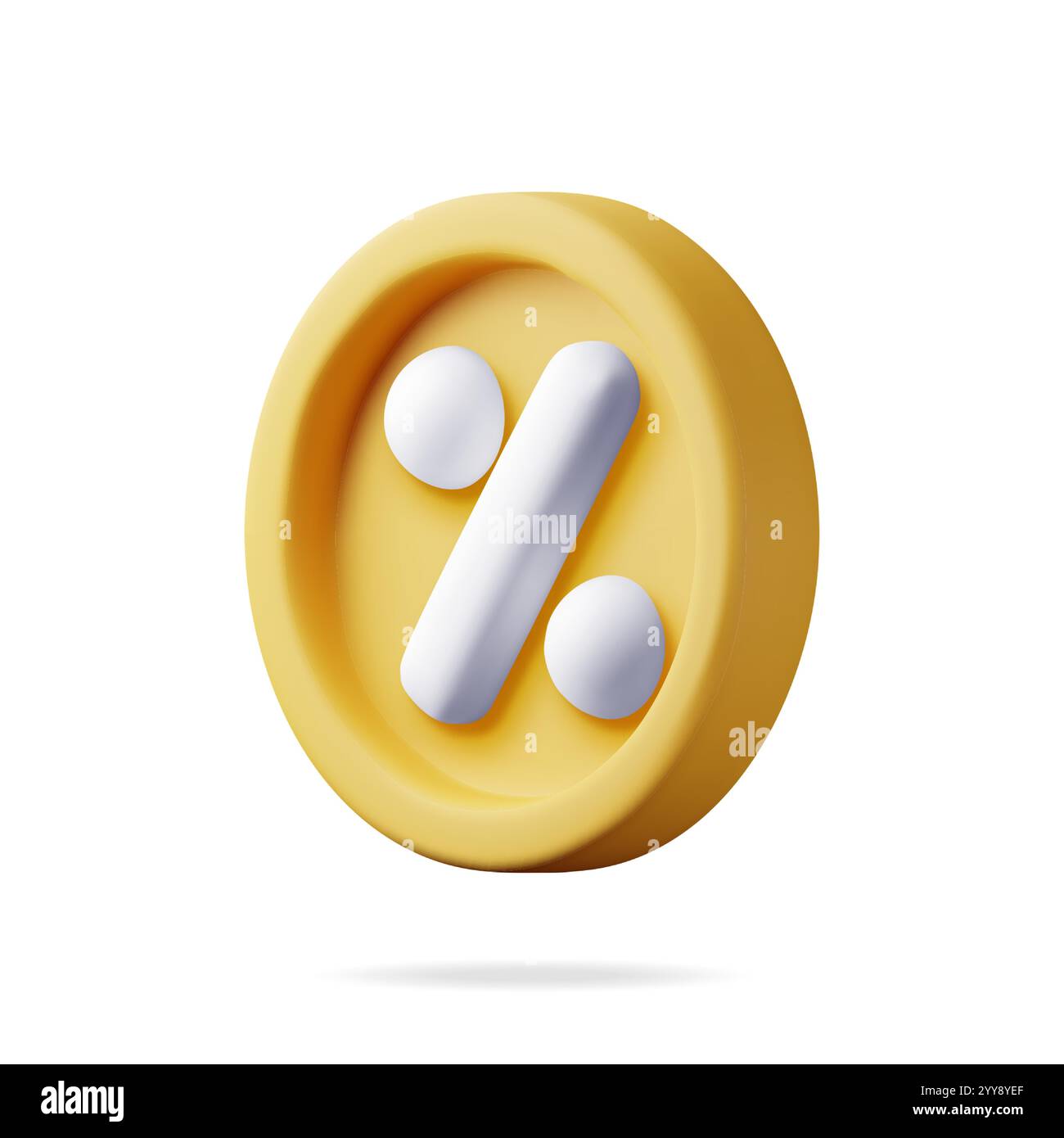 3d coupon gold coin Stock Vector Images - Alamy