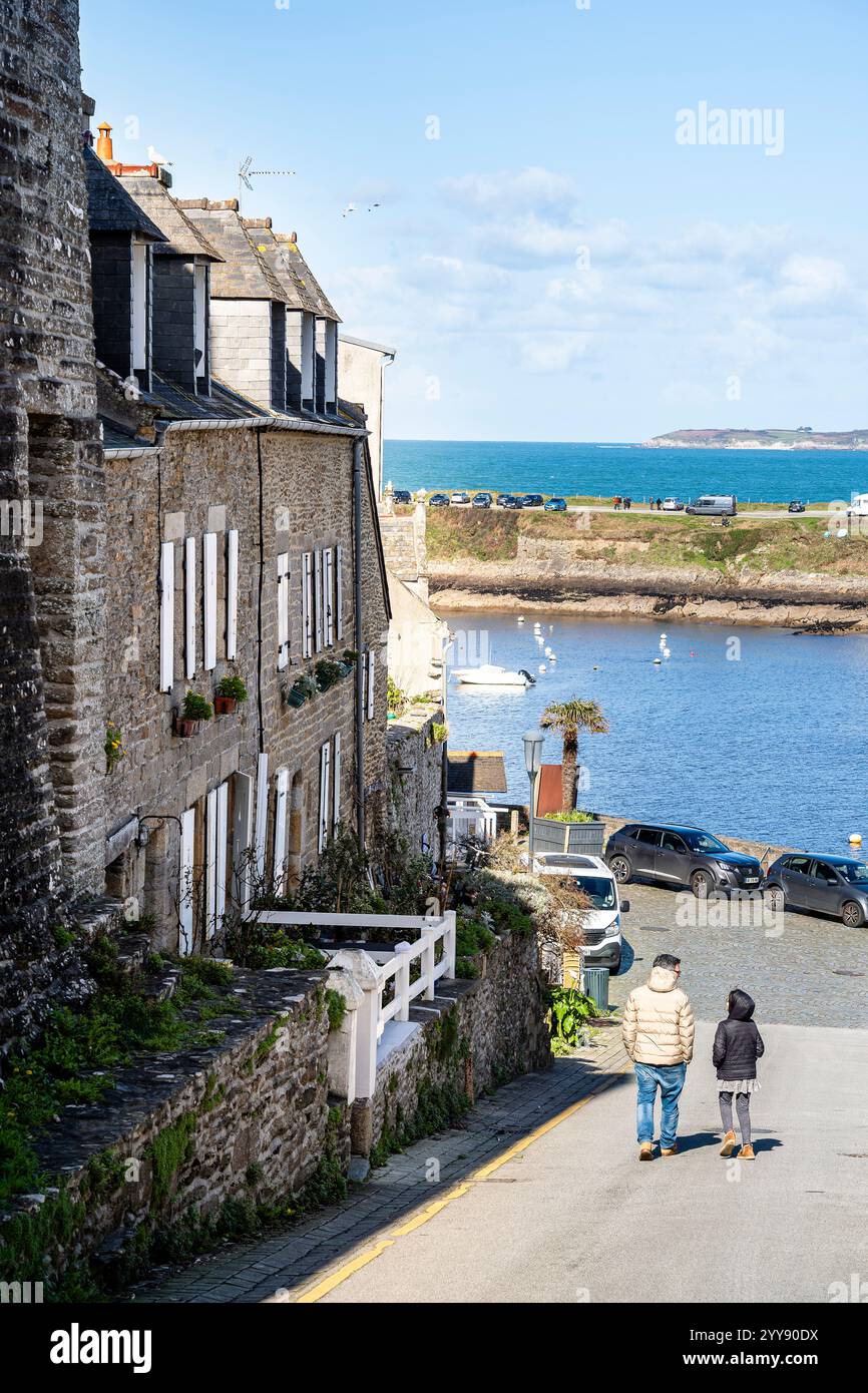 View of the port of le conquet hi-res stock photography and images - Alamy