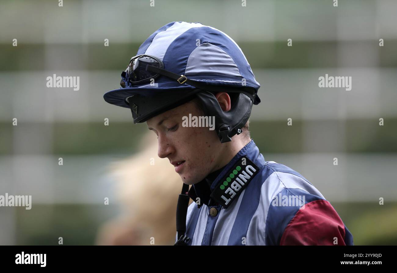 Jockey Freddie Gordon after winning the Howden Conditional Jockeys ...