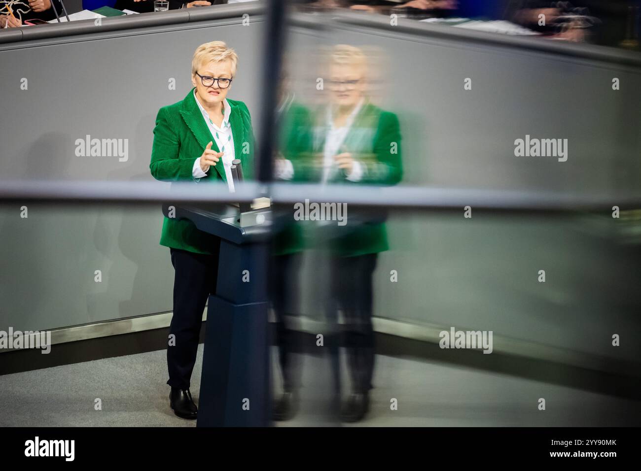 Berlin, Germany. 20th Dec, 2024. Renate Künast (Alliance 90/The Greens ...