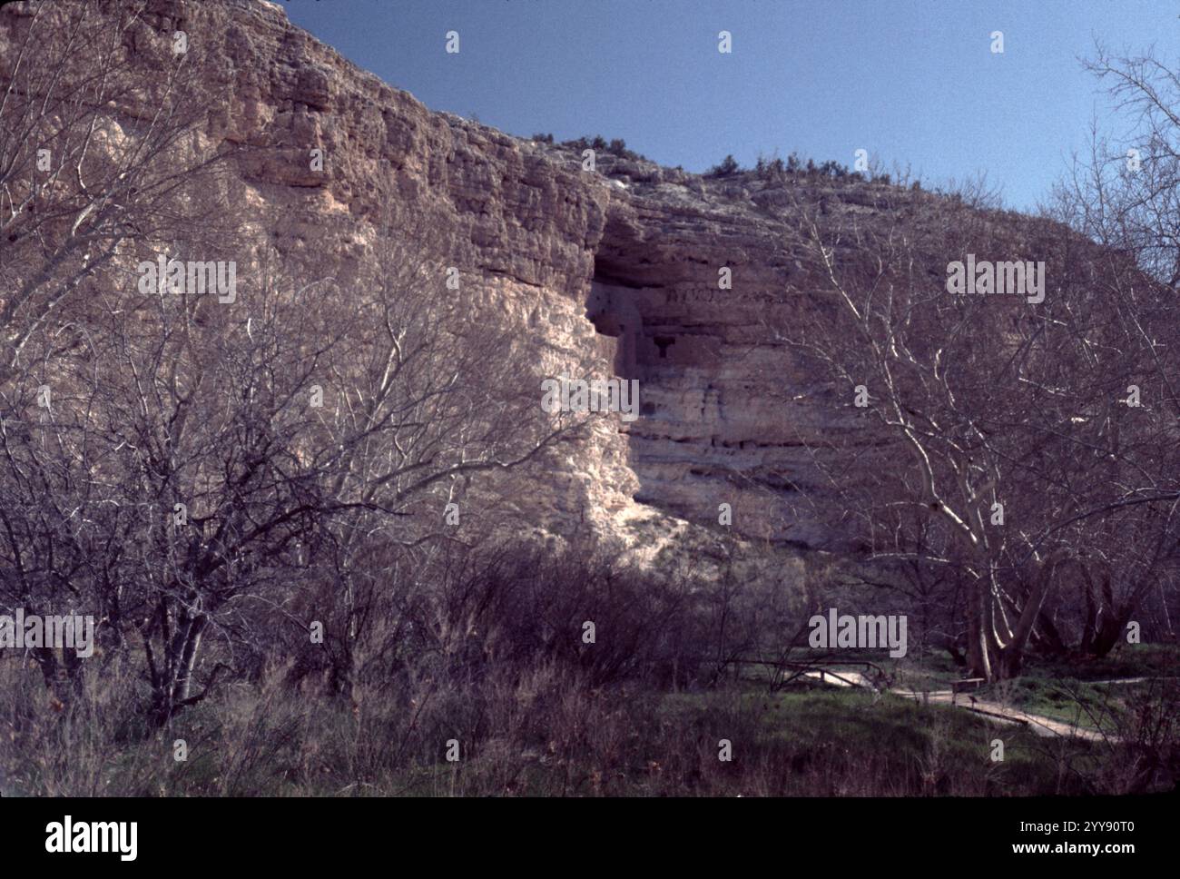 Camp Verde, AZ., U.S.A., 12/1999. Arizona Montezuma Castle National ...