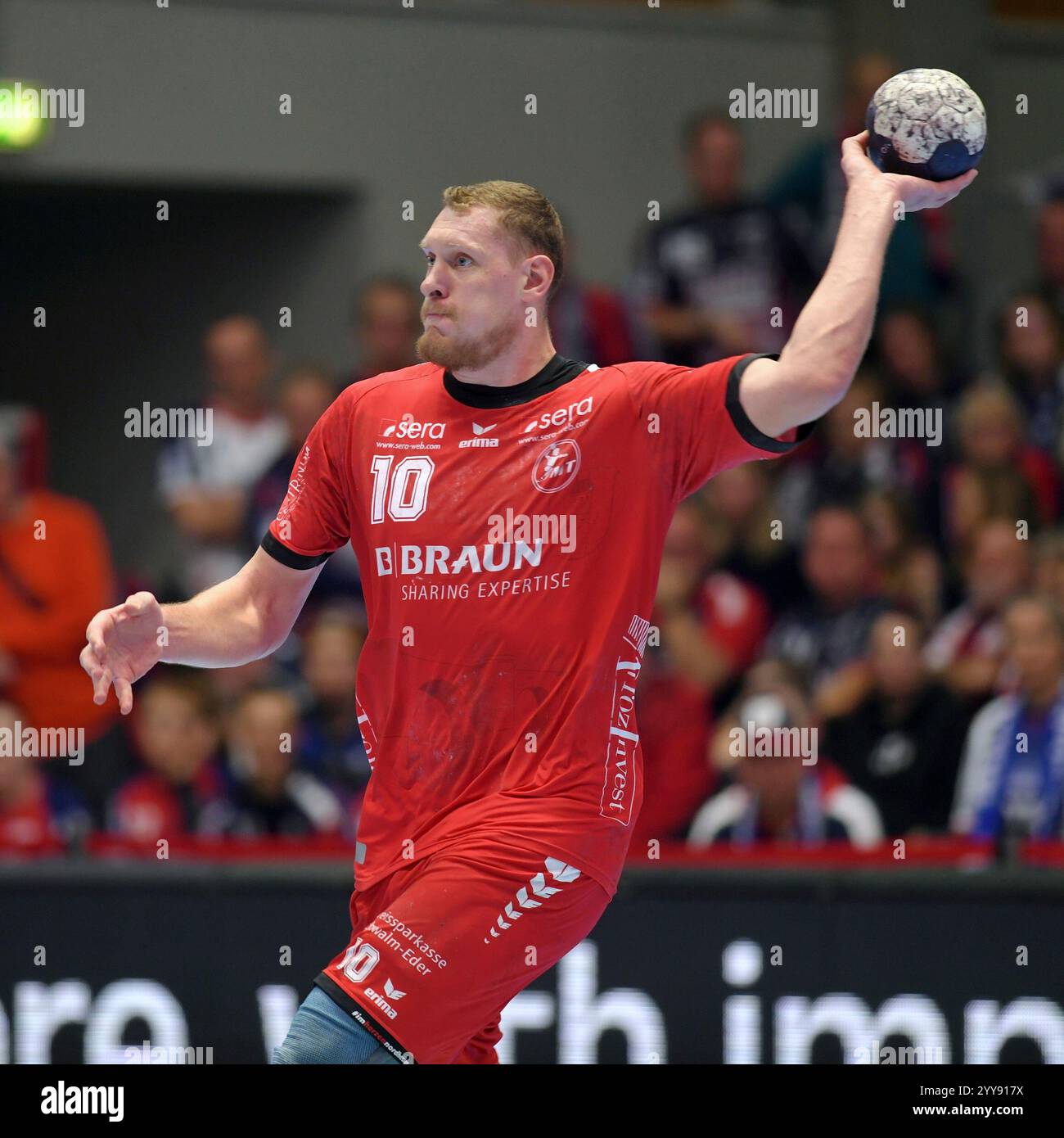 Dainis Kristopans (MT Melsungen #10), GER, MT Melsungen - SG Flensburg ...