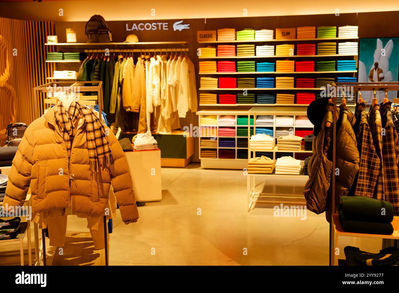 Layout organized clothing display commercial retail environment hi-res ...