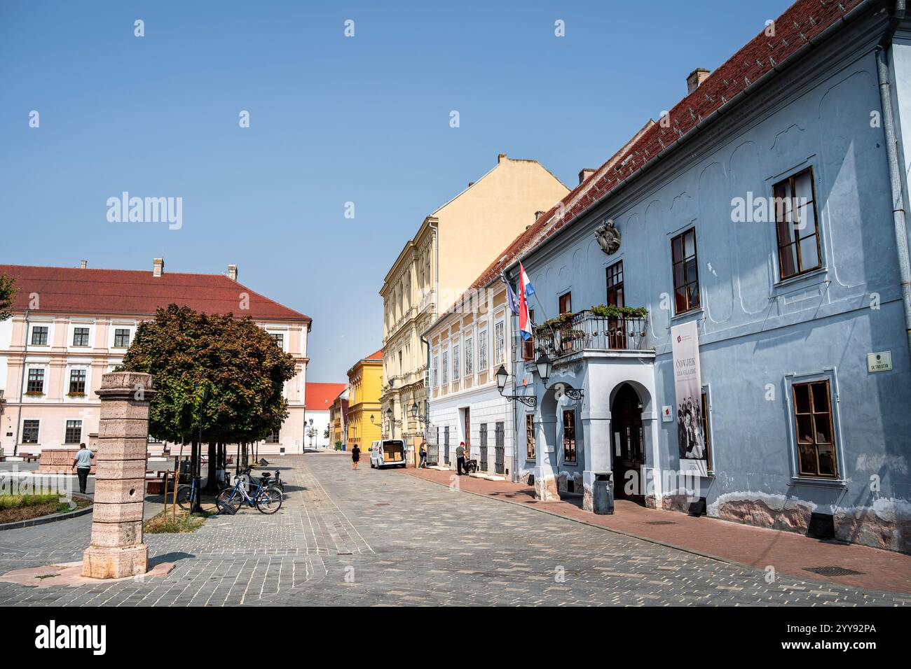 Osijek Landmarks, Croatia Stock Photo - Alamy