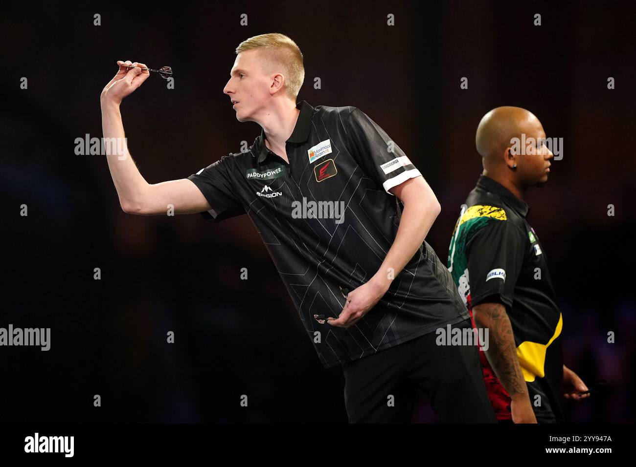 Wessel Nijman (left) in action against Cameron Carolissen during the ...