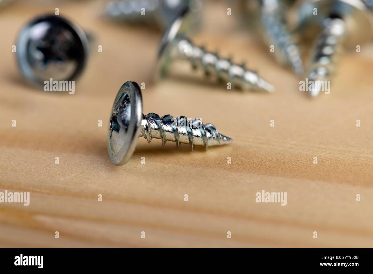 Various self tapping screws hi-res stock photography and images - Alamy
