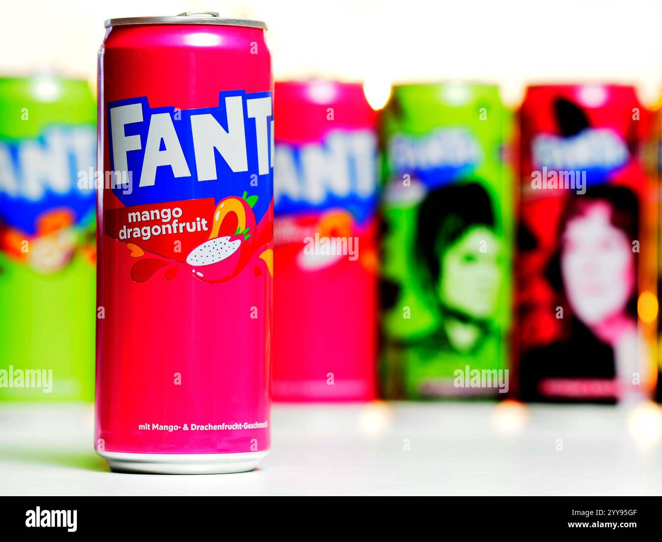 Bavaria, Germany - December 20.2024: In this photo illustration, can of ...