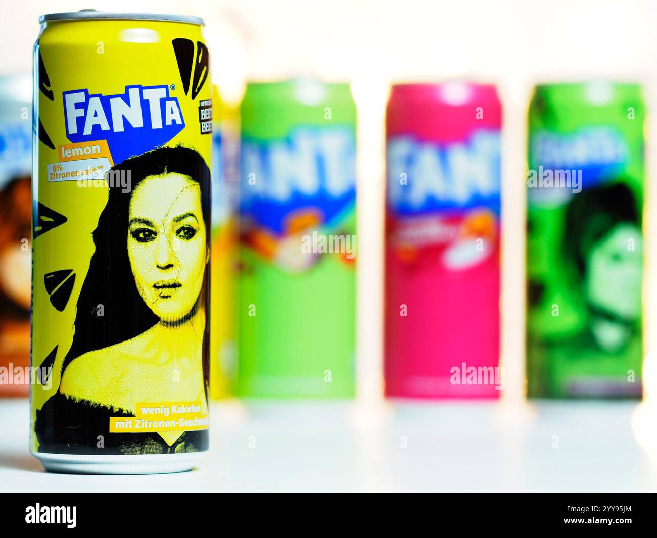 Bavaria, Germany - December 20.2024: In this photo illustration, can of ...