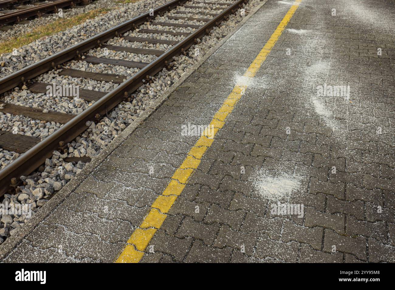 Salting train platform hi-res stock photography and images - Alamy