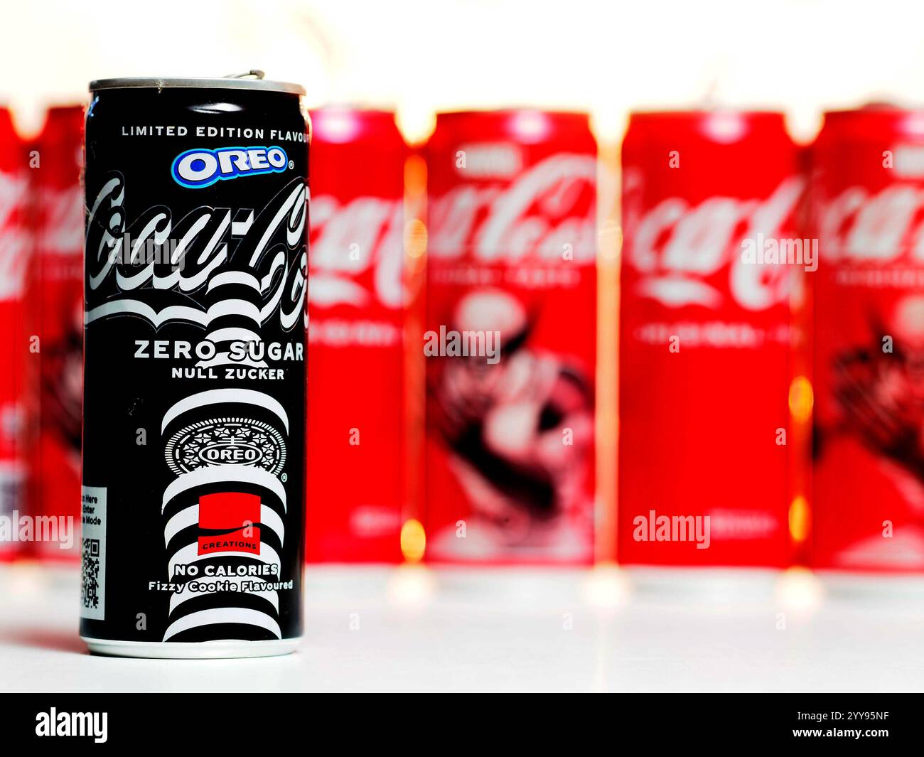 Bavaria, Germany - December 20, 2024: In this photoillustration, can of ...