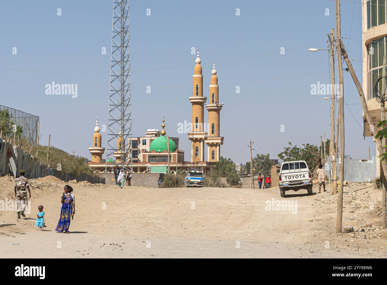 Street scene, Addis Ababa, Ethiopia, Africa Stock Photo - Alamy