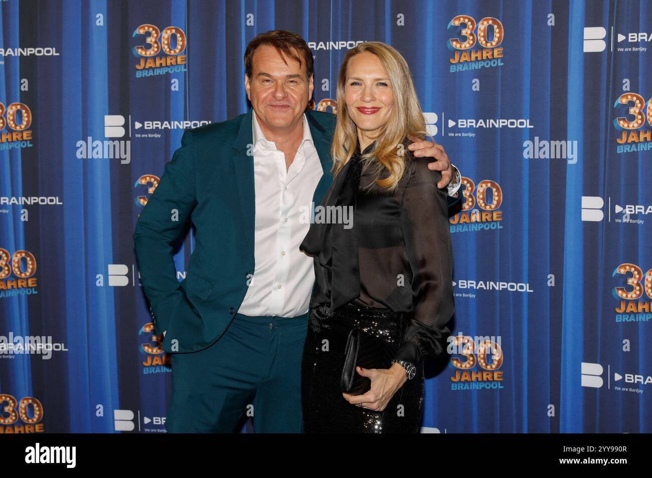 Marcus Wolter mit Gast beim Event 30 Jahre Brainpool im Cinedom. Köln ...