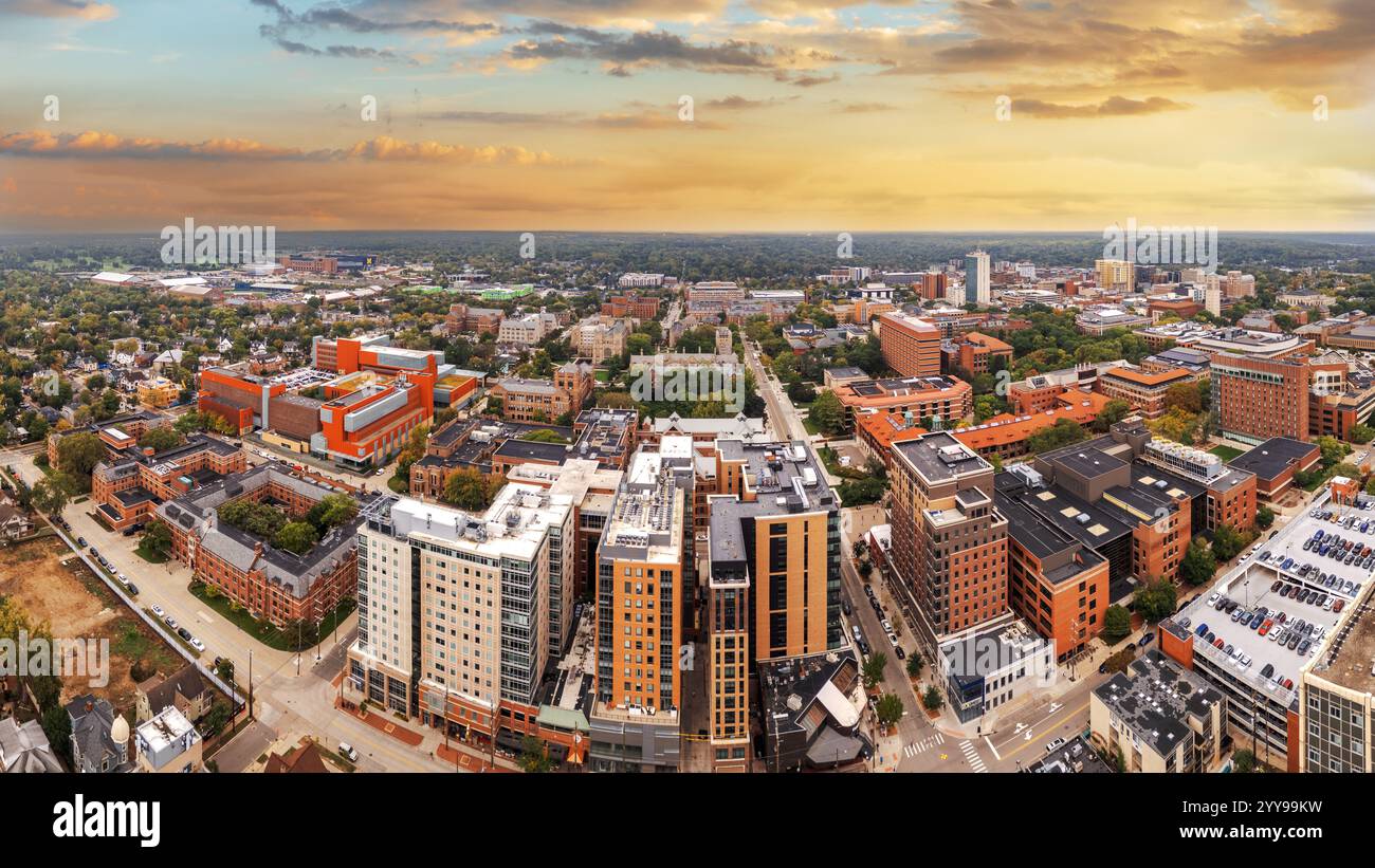 Ann arbor michigan skyline hi-res stock photography and images - Alamy
