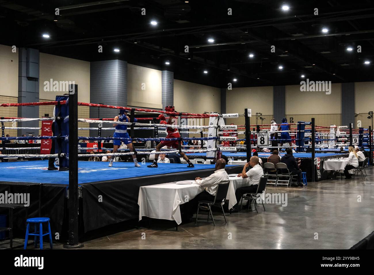 January 18, 2024, Richmond, Virginia, USA: Action is spread across 4 ...