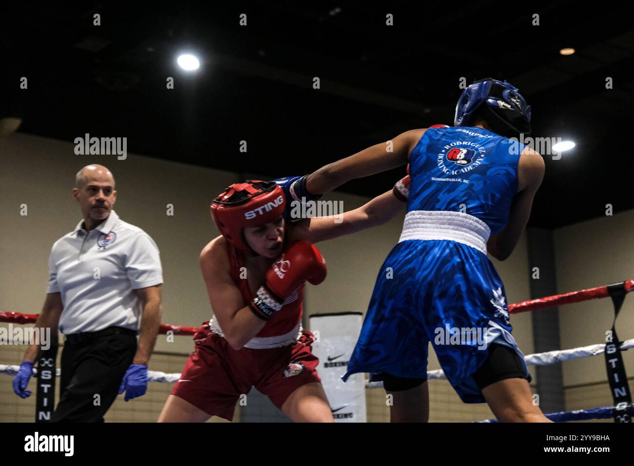 January 18, 2024, Richmond, Virginia, USA: Amateur boxing standout ...