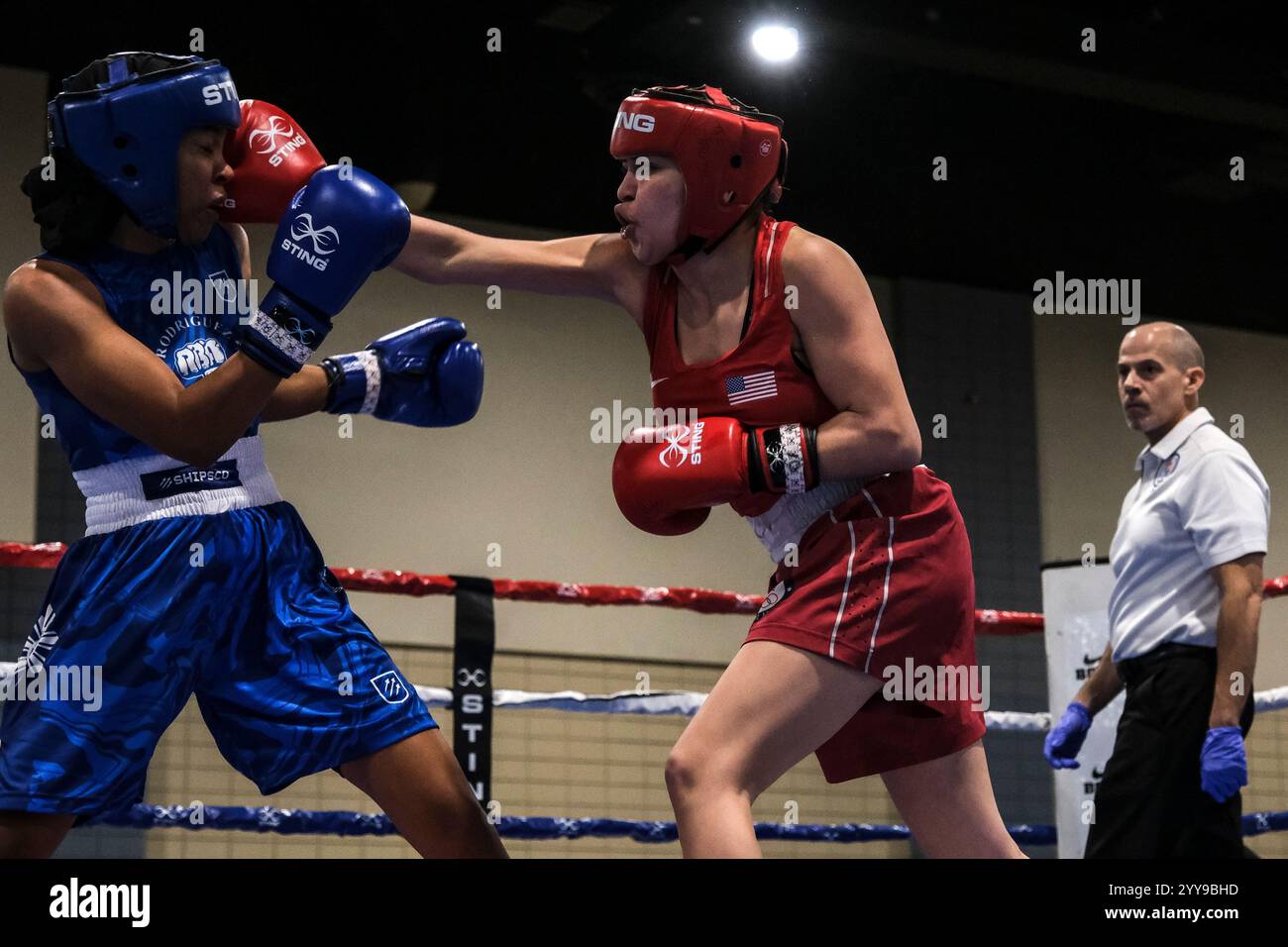 January 18, 2024, Richmond, Virginia, USA: Amateur boxing standout ...