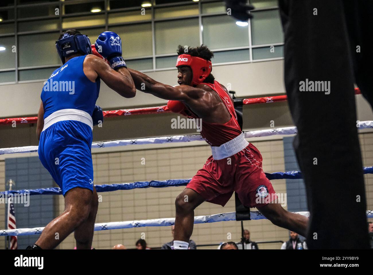 Richmond, Virginia, USA. 18th Jan, 2024. Teaneck NJ's Malachi Georges ...