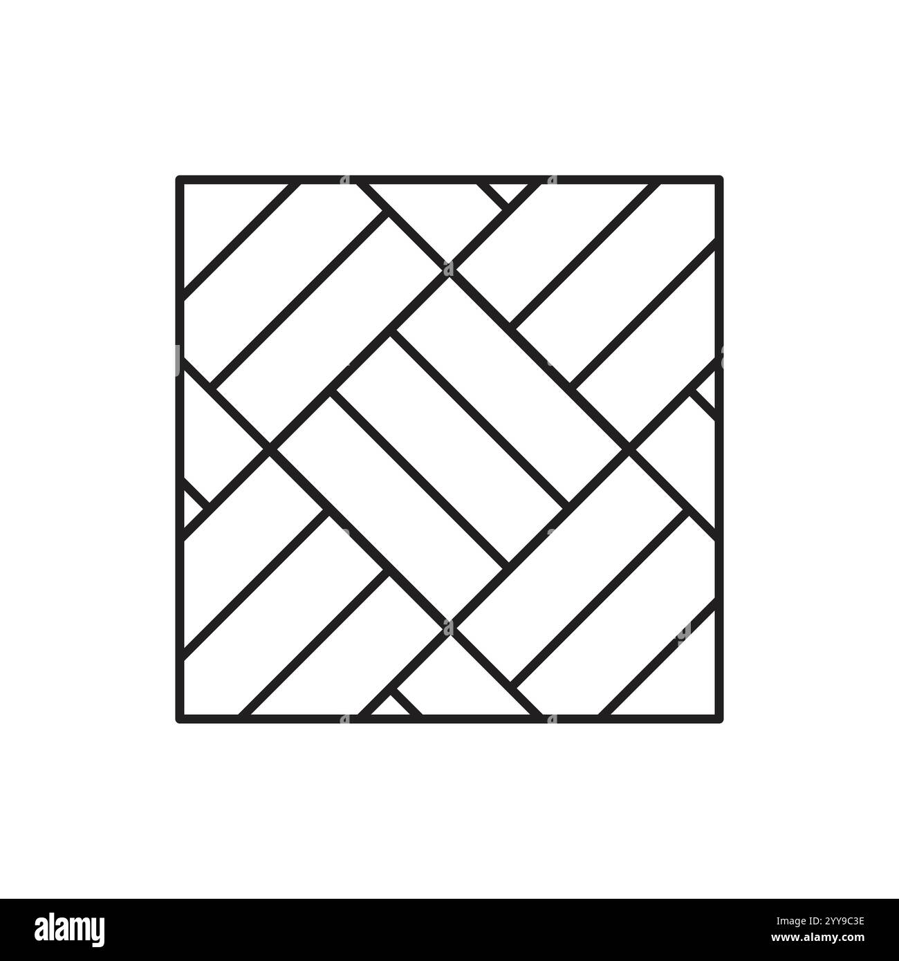 Parquet floor vector icon. Wood floor icon. Simple element illustration ...