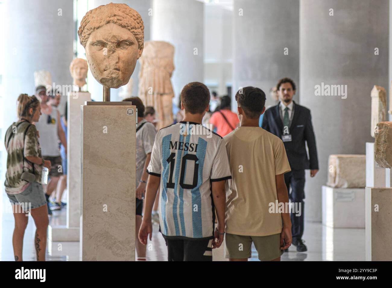 Acropolis Museum: The Sanctuary of Artemis Brauronia. Athens. Greece ...