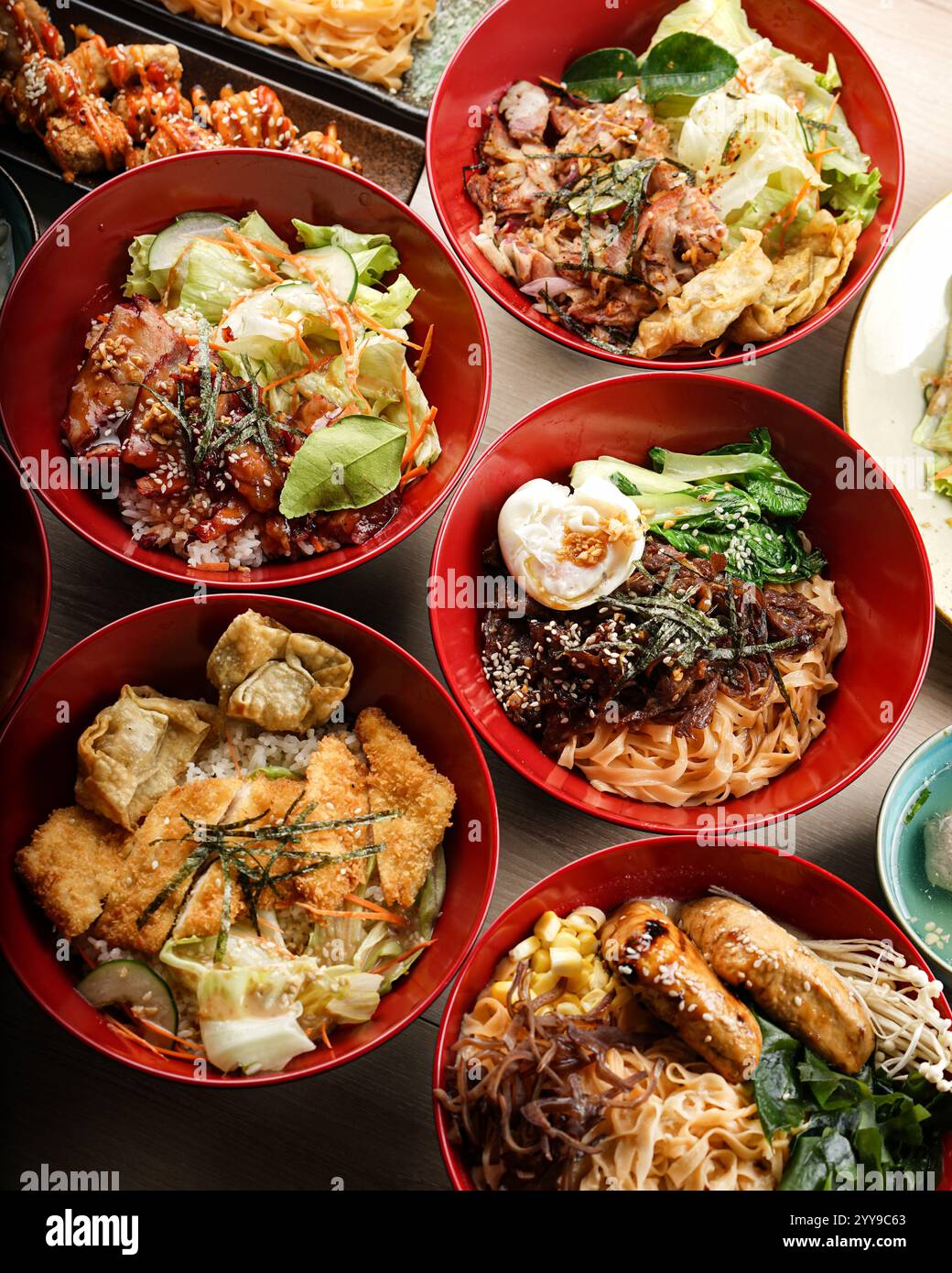 Meat noodle combo hi-res stock photography and images - Alamy