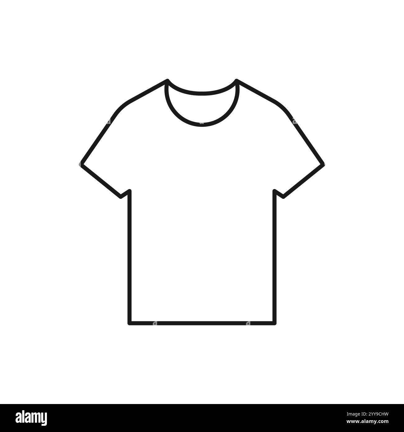 T-shirt Line Icon Vector design Stock Vector Image & Art - Alamy