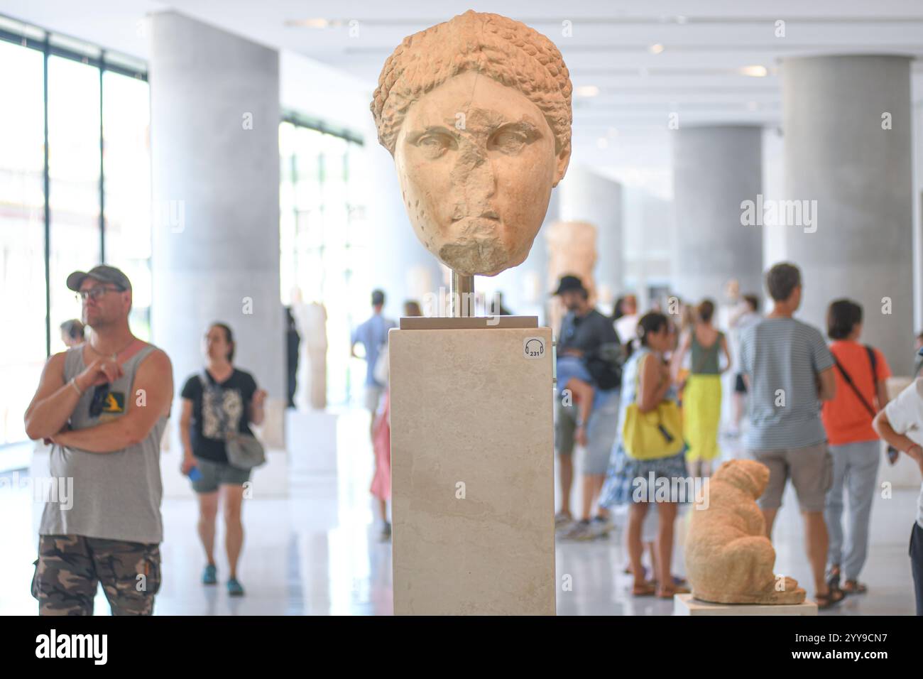 Acropolis Museum: The Sanctuary of Artemis Brauronia. Athens. Greece ...