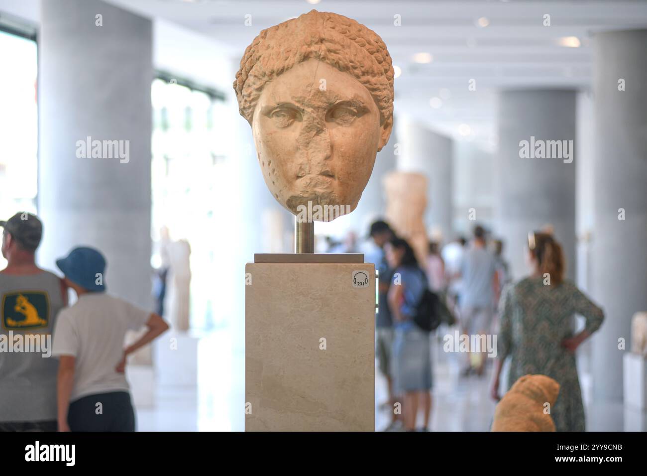 Acropolis Museum: The Sanctuary of Artemis Brauronia. Athens. Greece ...
