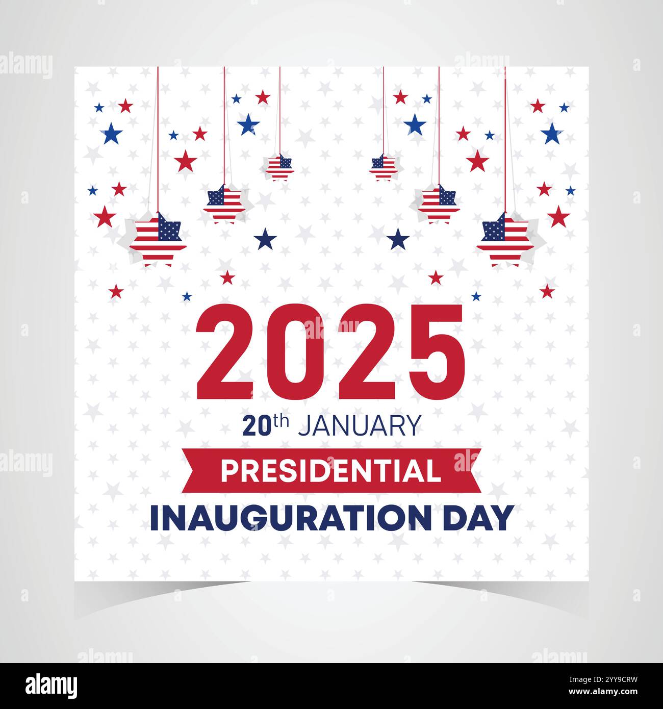 Presidential Inauguration Day Web Banner. Inauguration January 20 with ...
