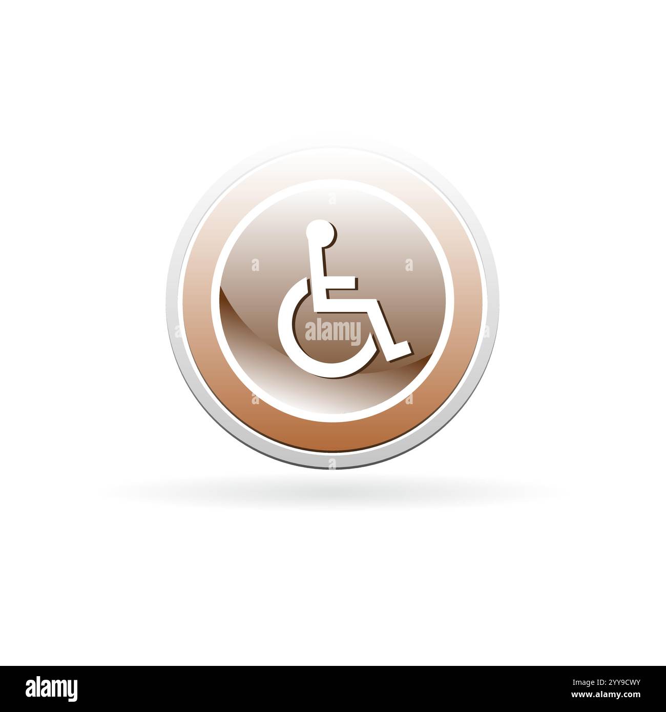 Disabled logo Cut Out Stock Images & Pictures - Alamy