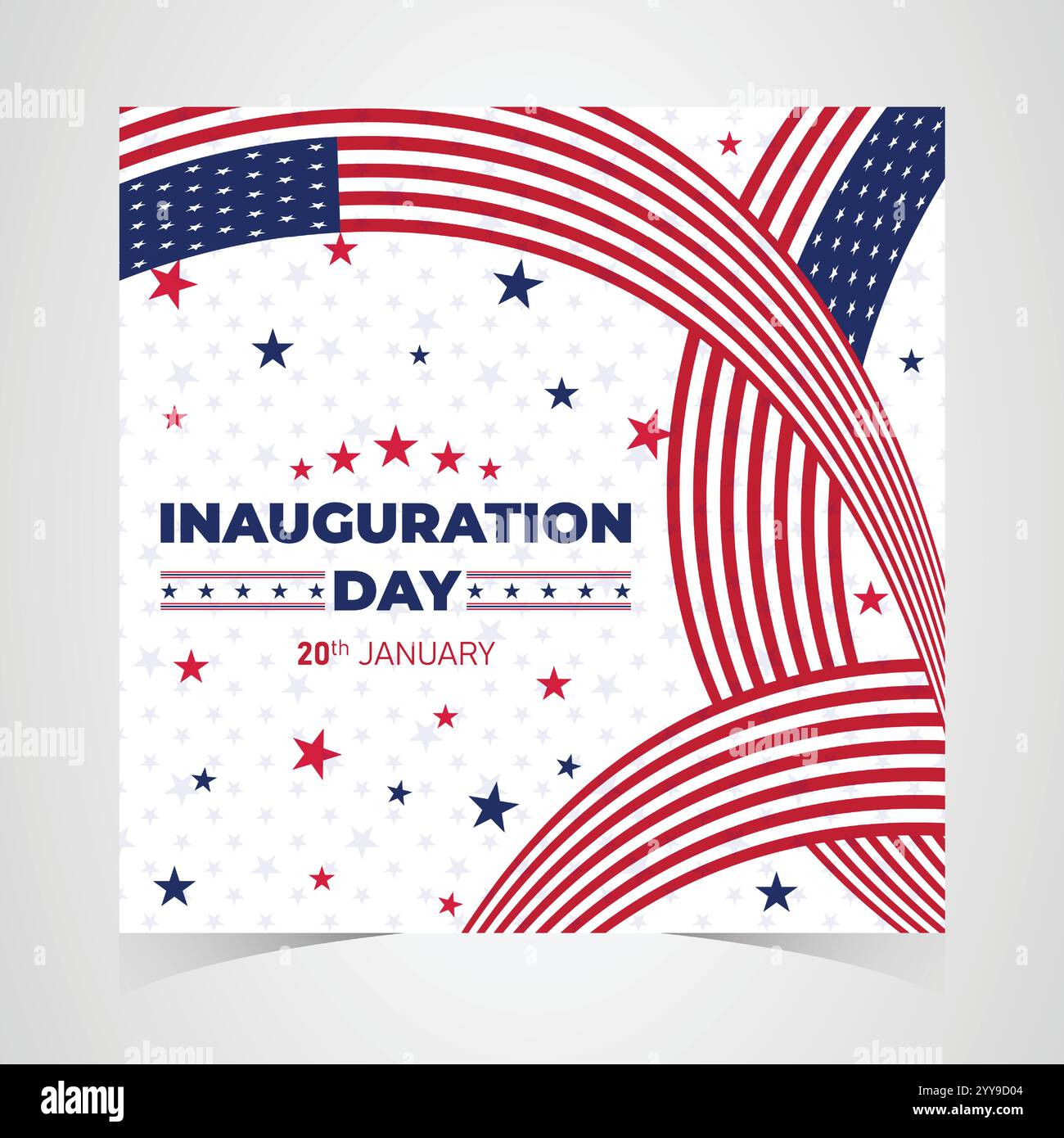 Presidential Inauguration Day Web Banner. Inauguration January 20 with ...