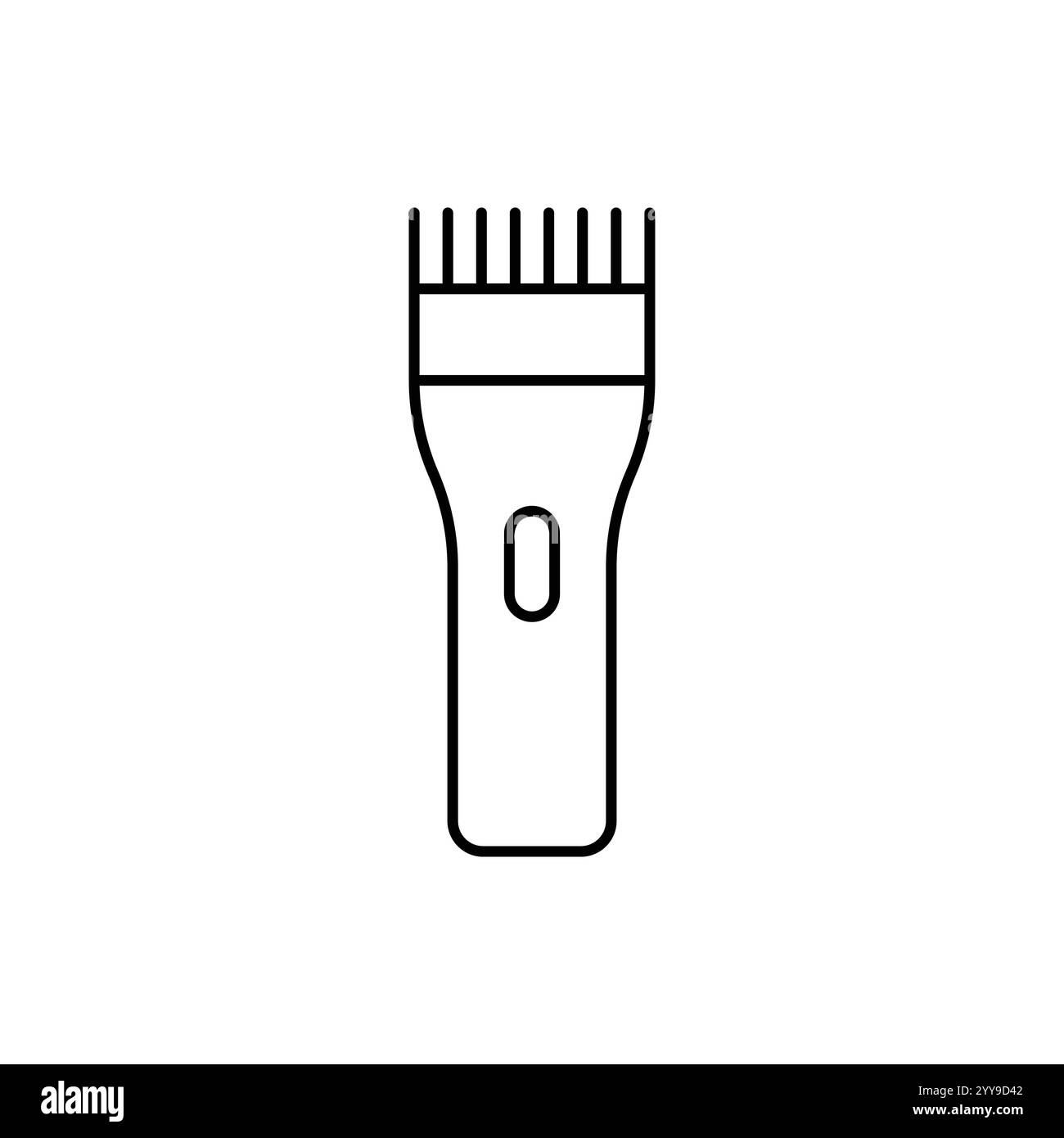 Electric shaver line icon. Shaving machine linear style sign for mobile ...