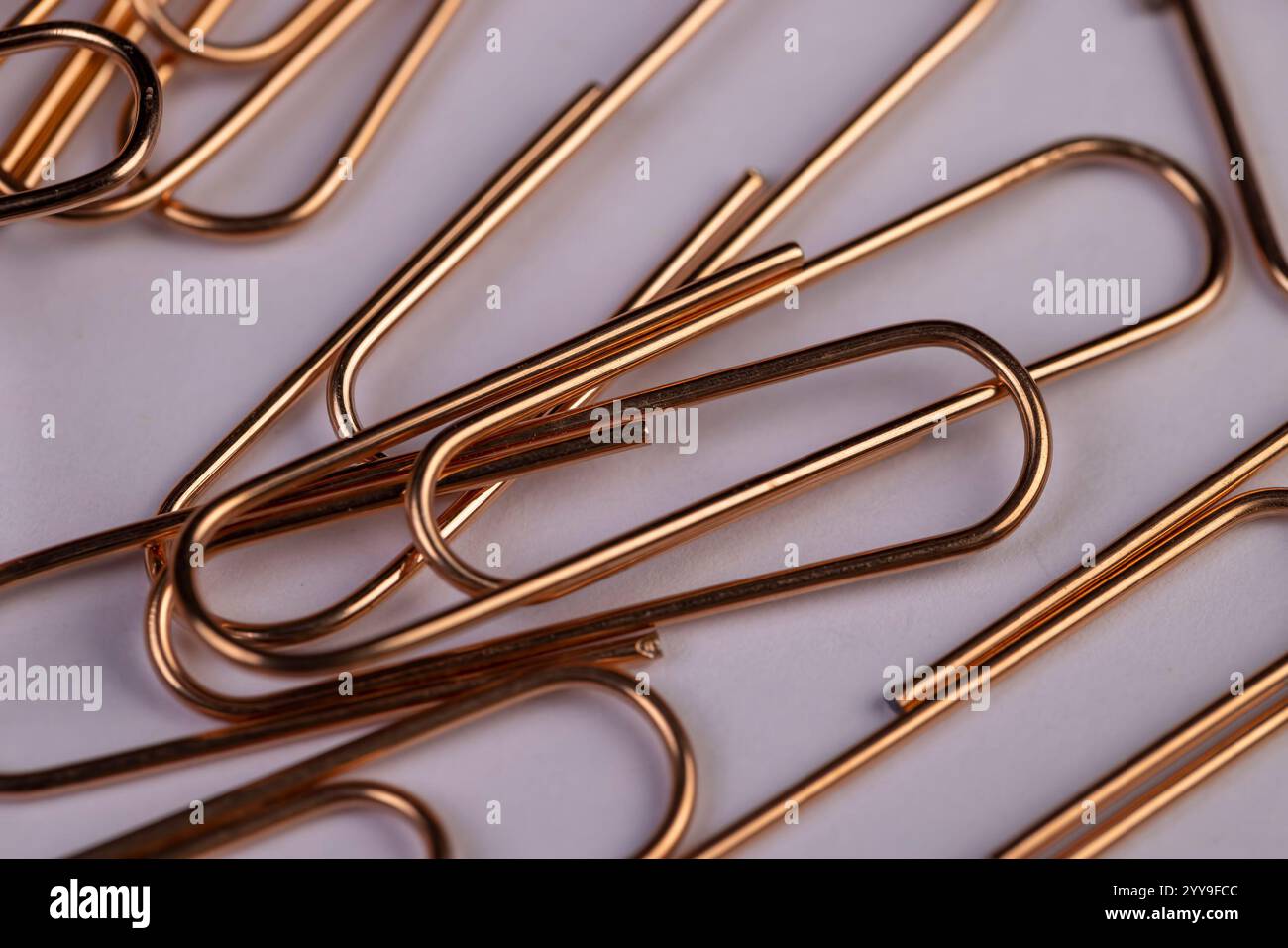 paper clips from metal for documents and paper, large copper paper ...